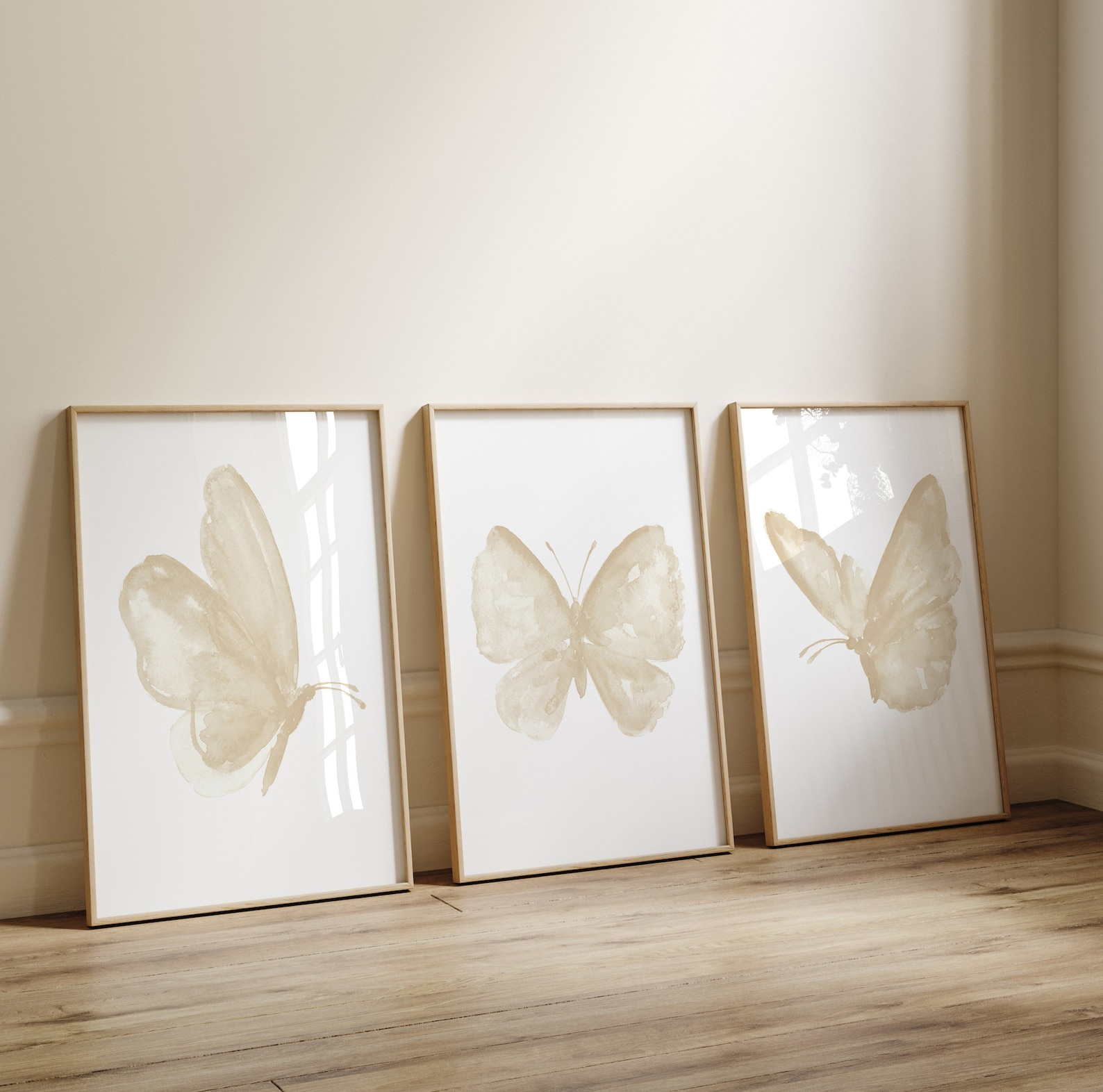 Butterfly Print Set 3, Butterfly Print Wall Art, Butterflies Nursery ...