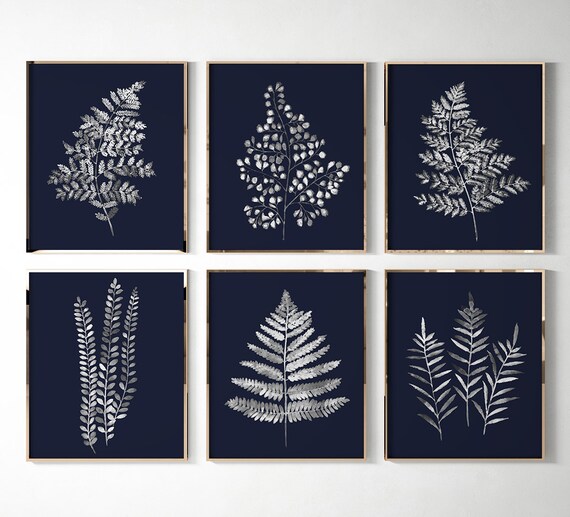 Fern Wall Art Print Gallery Wall Decor set of 6 Fern Prints | Etsy