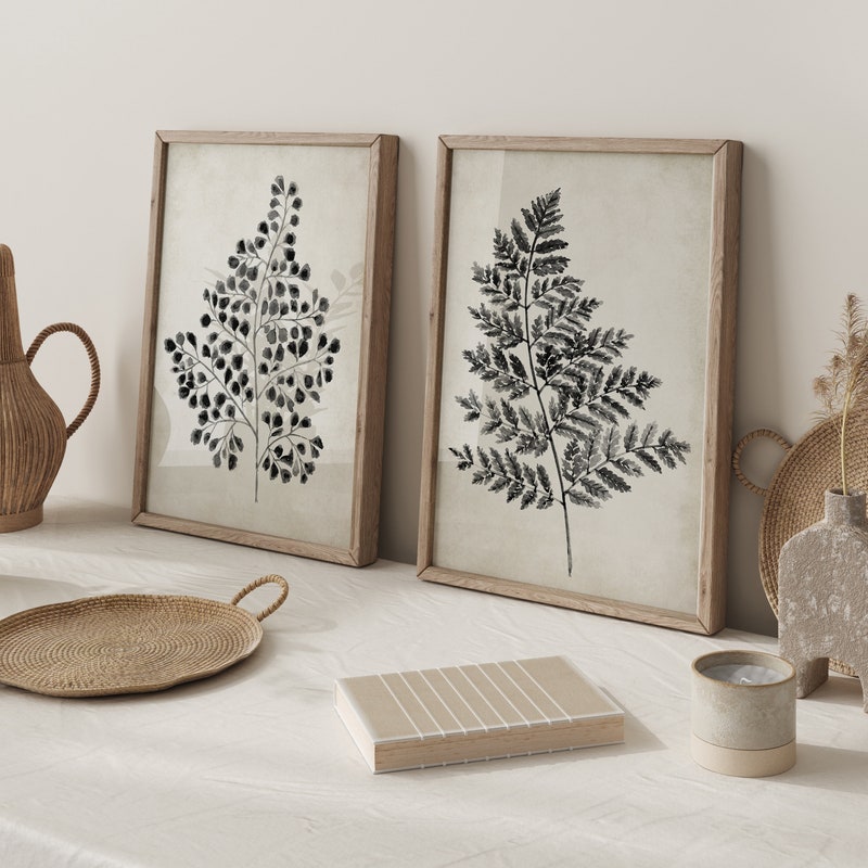 Botanical Canvas - Etsy