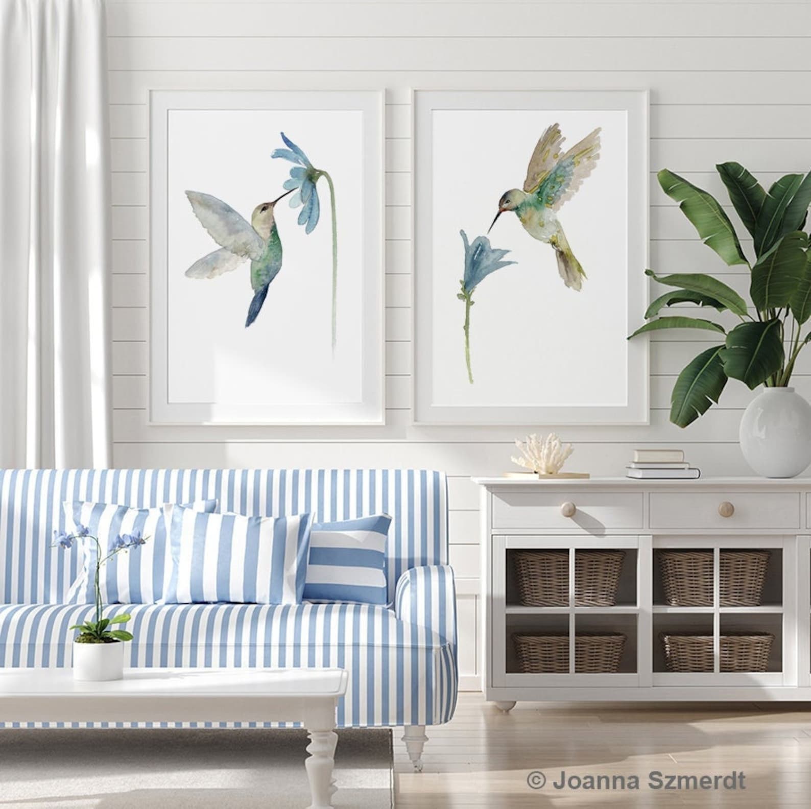 Hummingbird Wall Decor Hummingbird Home Decor Bird Art Print - Etsy