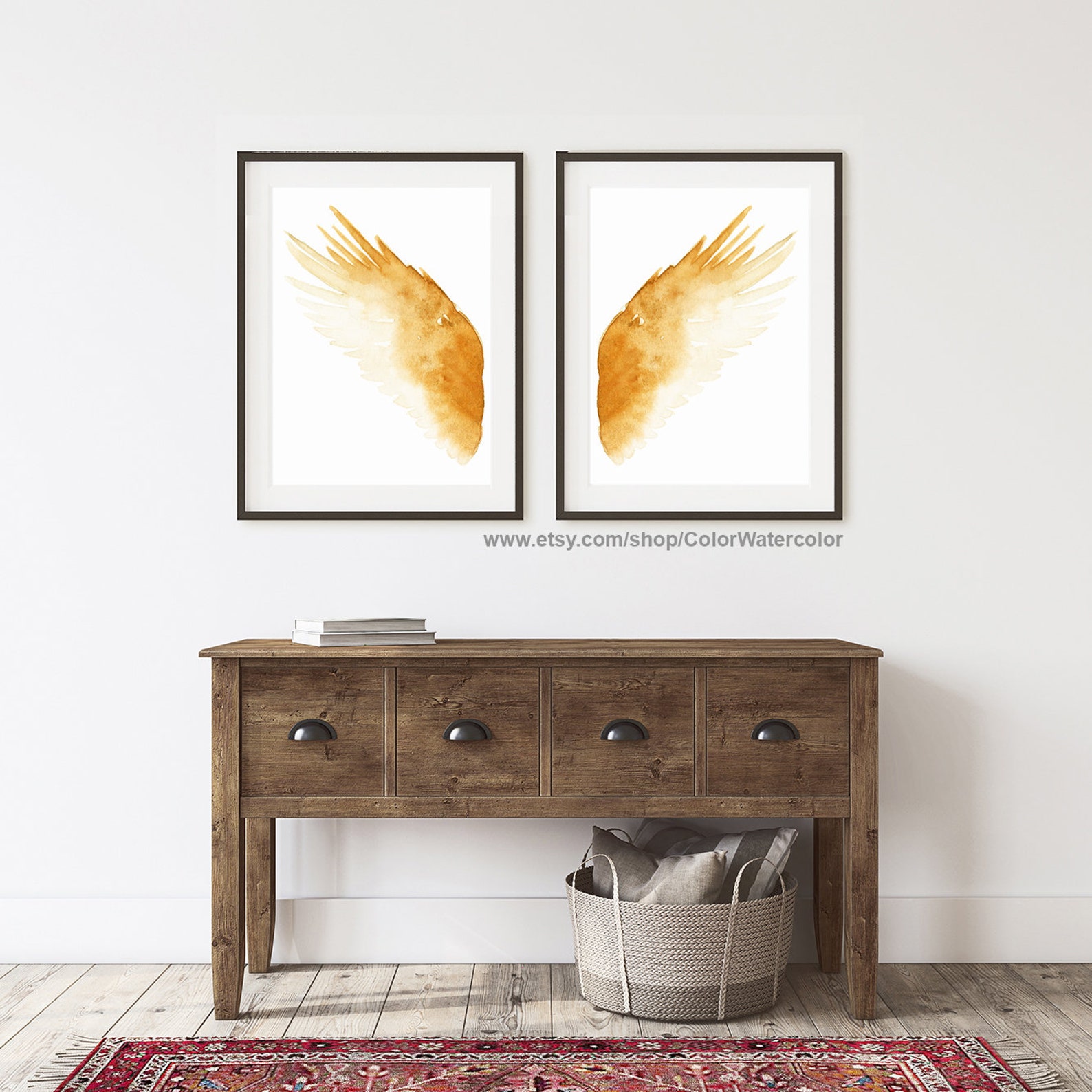 Angel Wings Wall Decor Angel Wings set Wings Wall Decor | Etsy