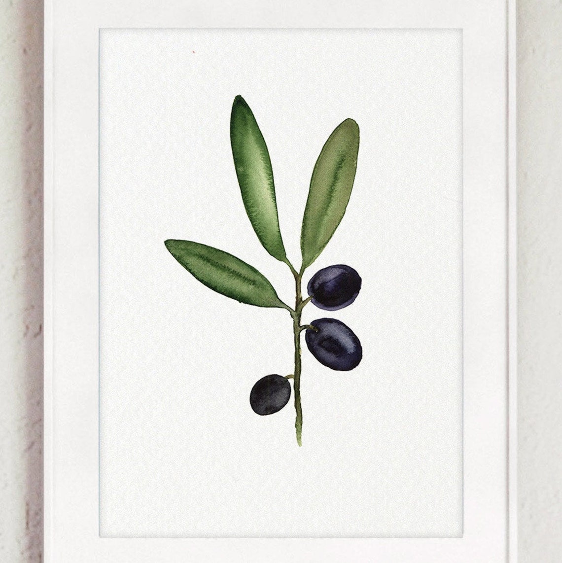 Olive Tree Wall Art Olive Art Print Olive Tree Prints Olive | Etsy