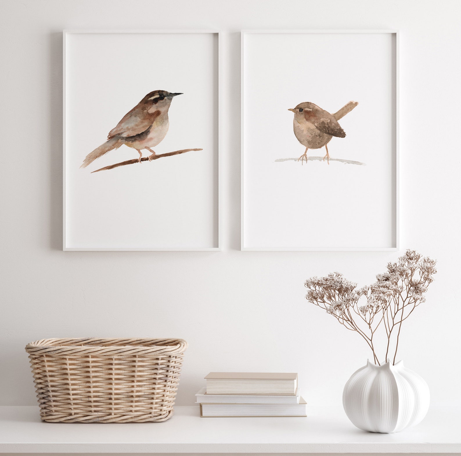 Wren Wall Art, Wren Print, Wren Bird Art, Wren Bird Print, Carolina ...