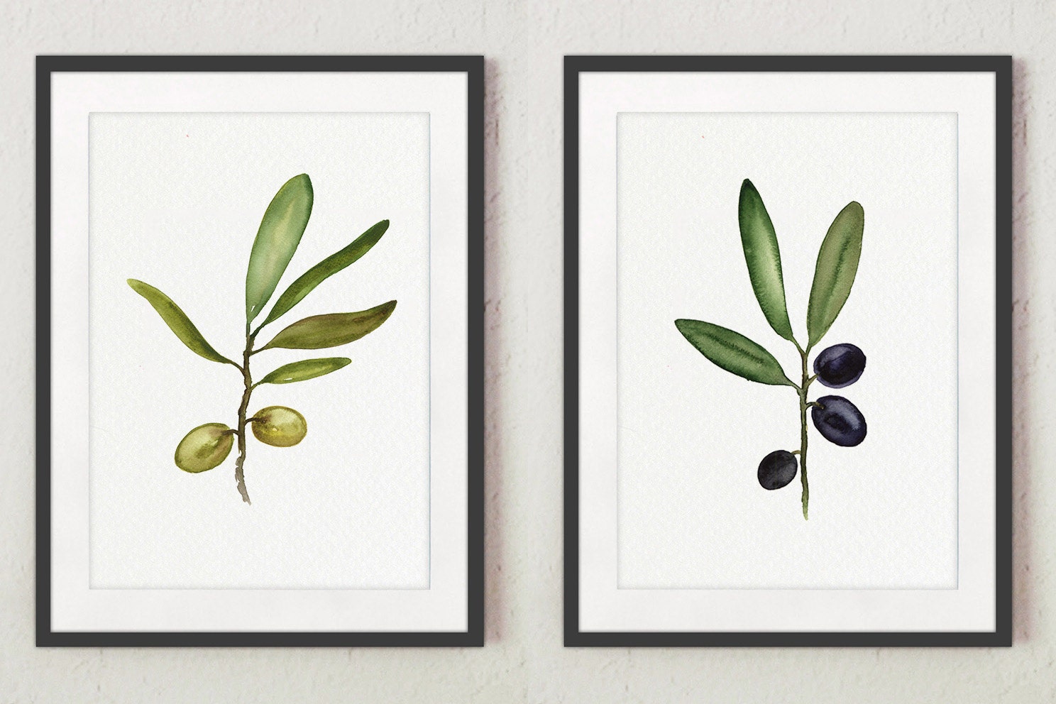 Olive Tree Wall Art Olive Art Print Olive Tree Prints Olive | Etsy