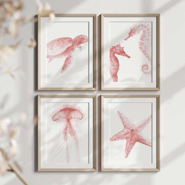 Sea Life Wall Art - Etsy