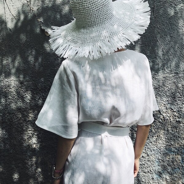 Raffia Sun Hat - Etsy