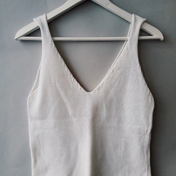 Knit Linen Top - Etsy