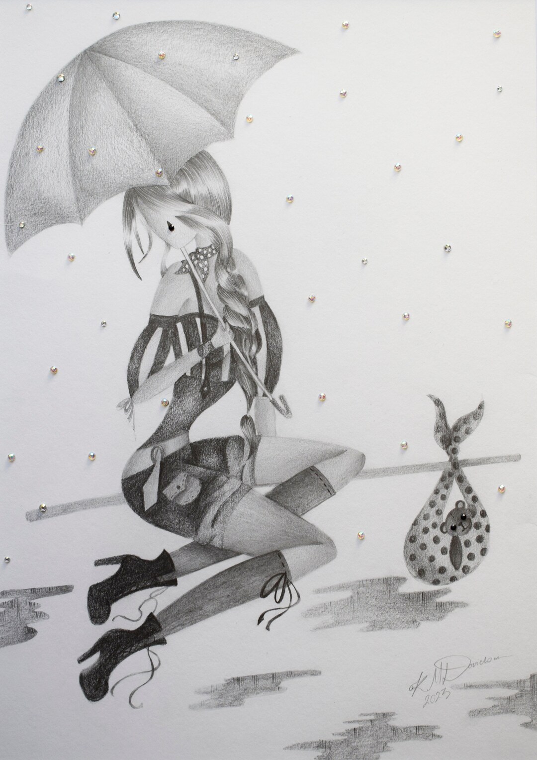 Somewhere I Belong – Hand-drawn Emotional Pencil Sketch - Etsy