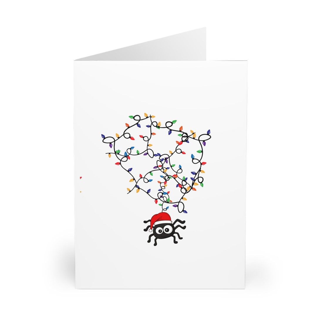 Cute Spider Greeting Cards 5 Pack Blank Seasons Greetings - Etsy UK