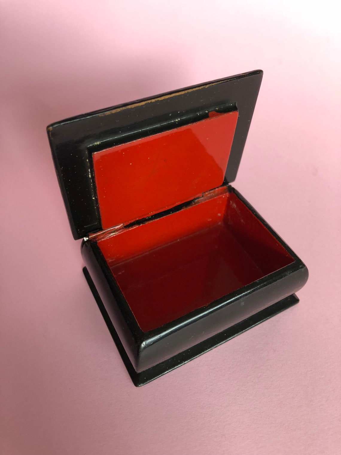 Vintage Russian Box/hand Painted Lacquered Signed Box - Etsy Australia