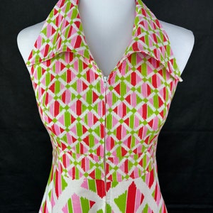 Vintage 1960s Cotton Sun Dress/beach Dress/mod Mini Dress/size S/M - Etsy