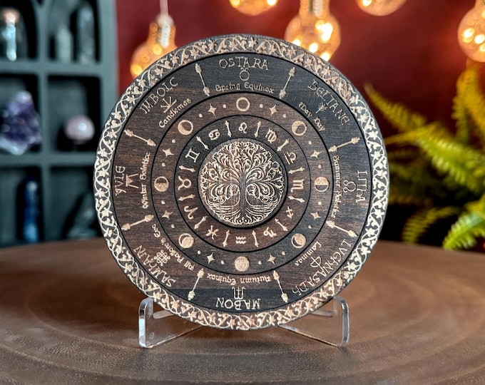 Wheel of the Year, Pagan Calendar, Witchcraft, Wicca, Witch, Grimoire ...