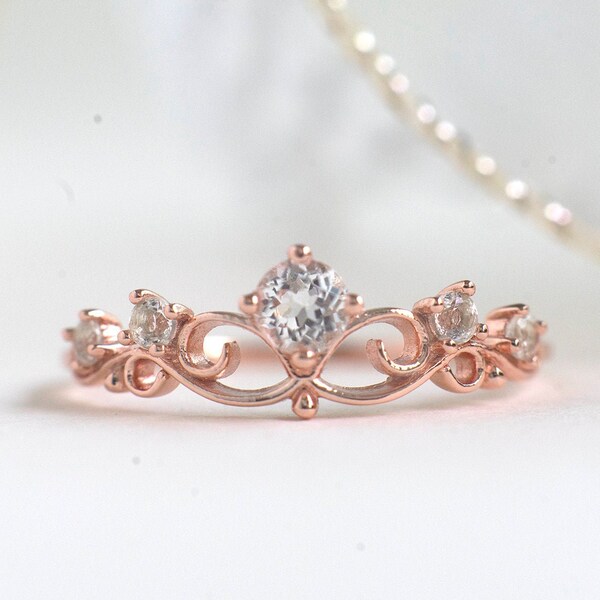 Princess Crown Ring - Etsy