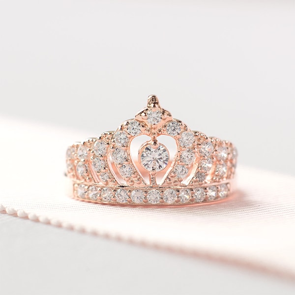Tiara Ring - Etsy