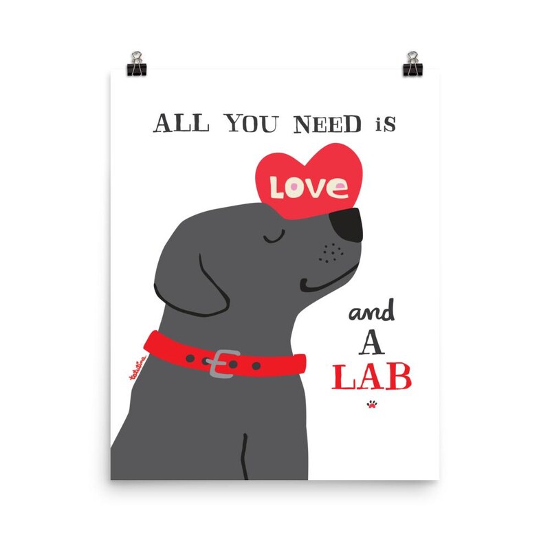 Black Lab Art - Etsy