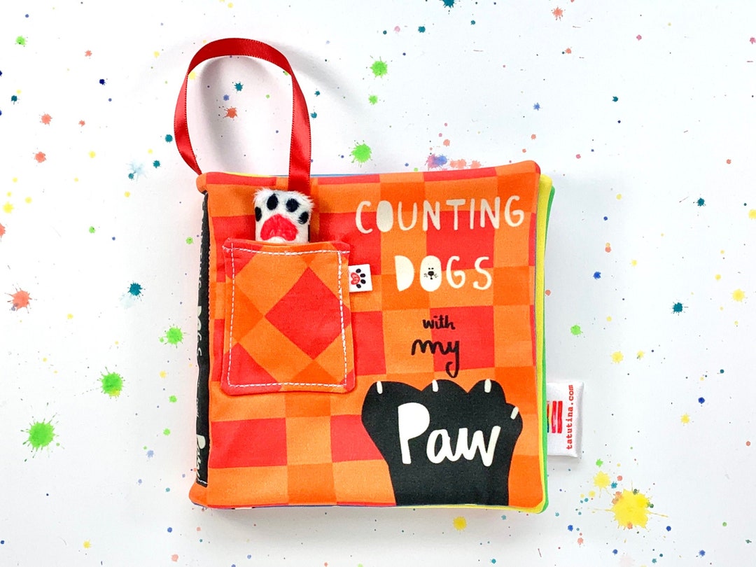 Soft Baby Book - Counting With My Paw - Dog Lover Baby Gift - New Dad ...
