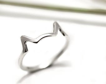 Cat ring | Etsy
