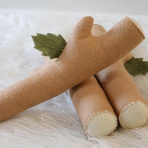 Felt Log for Campfire Play Set, 1 Single Pine Log - Etsy