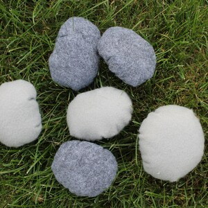 Felt Rocks Additional Rocks for Felt Campfire Play Set, Set of 6 - Etsy