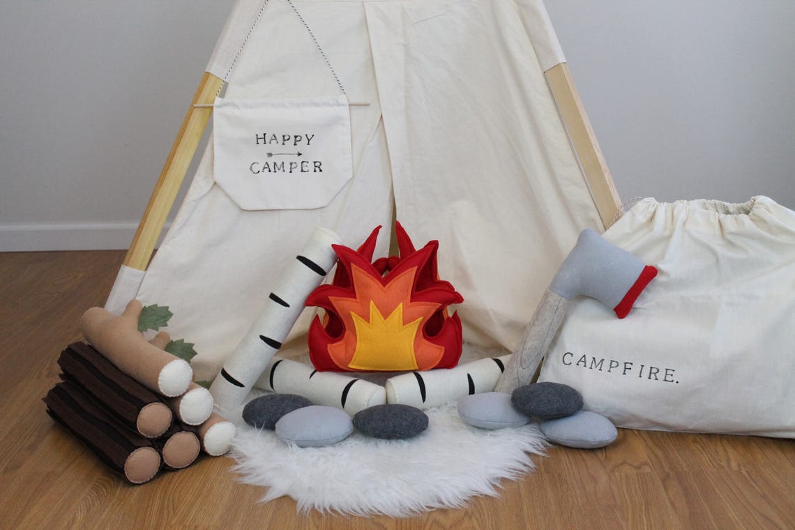 Felt Rocks Additional Rocks for Felt Campfire Play Set Set of - Etsy