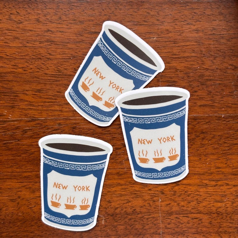Coffee Cup Stickers - Etsy