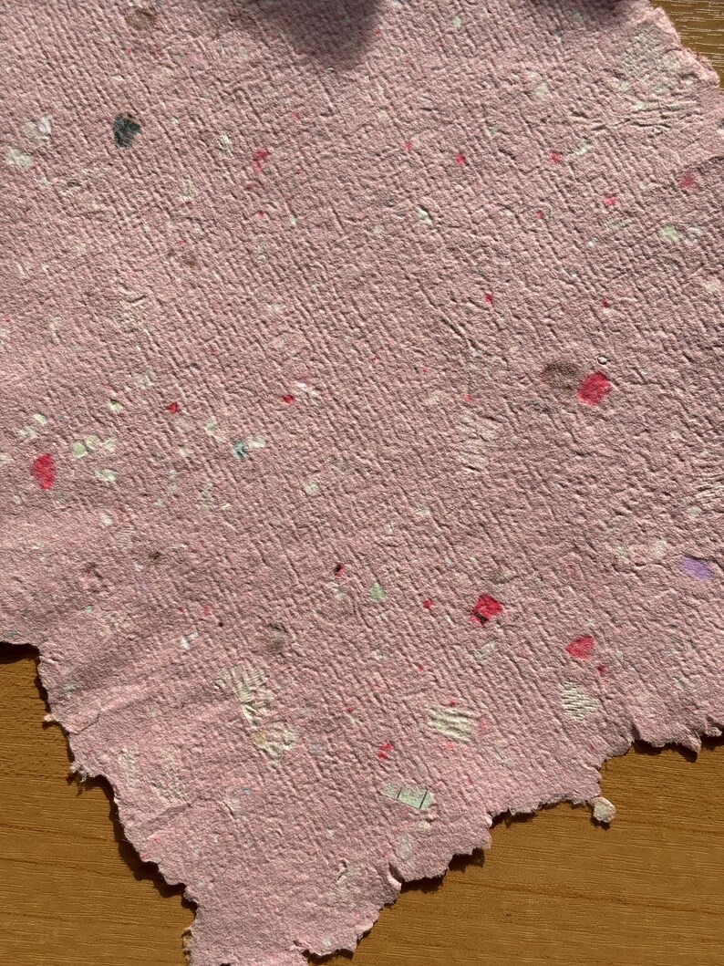 Handmade Recycled Paper Pack - Etsy