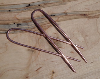Copper Hair Pin | Etsy