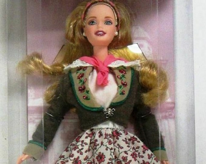 1998 Austrian Barbie Collector Edition Dolls of the World - Etsy