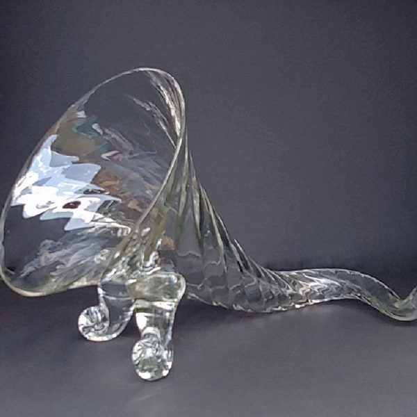 Glass Cornucopia - Etsy