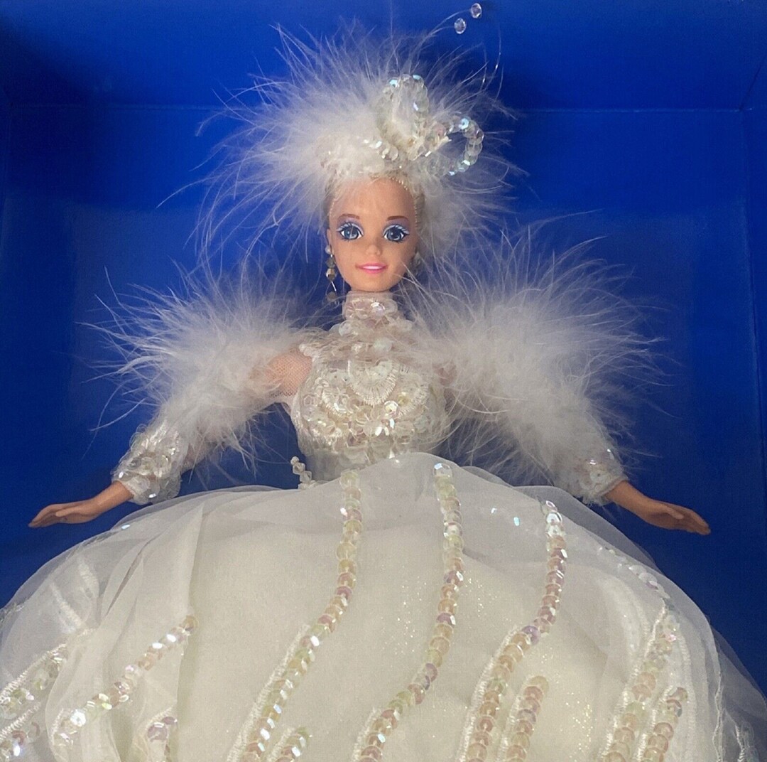 Barbie Snow Princess Doll 1994 Enchanted Seasons Holiday Collection ...