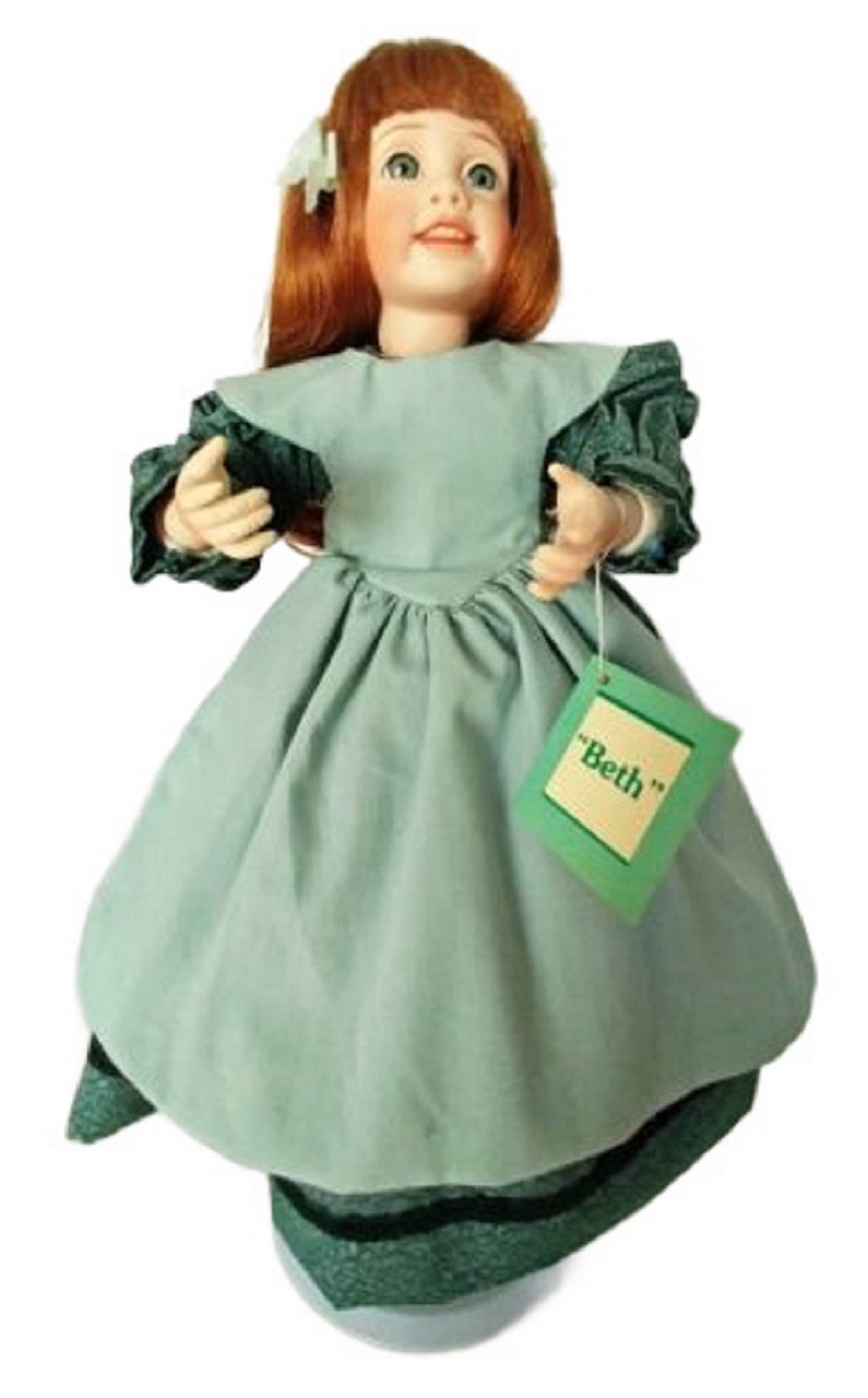 Ashton Drake Beth of Little Women Doll Artist Wendy Lawton - Etsy