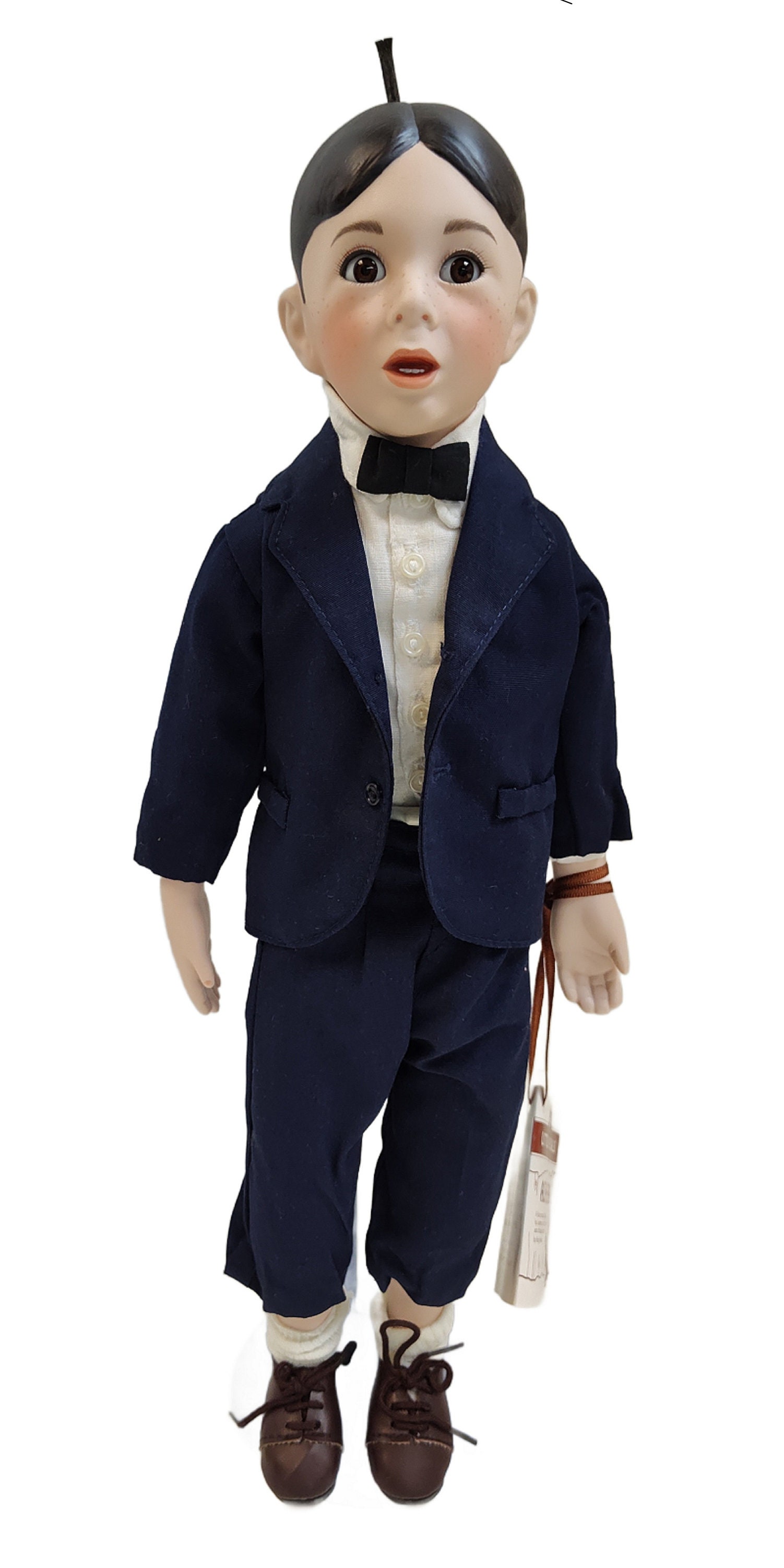 The Little Rascals Alfalfa Porcelain Doll the Hamilton Collection COA ...