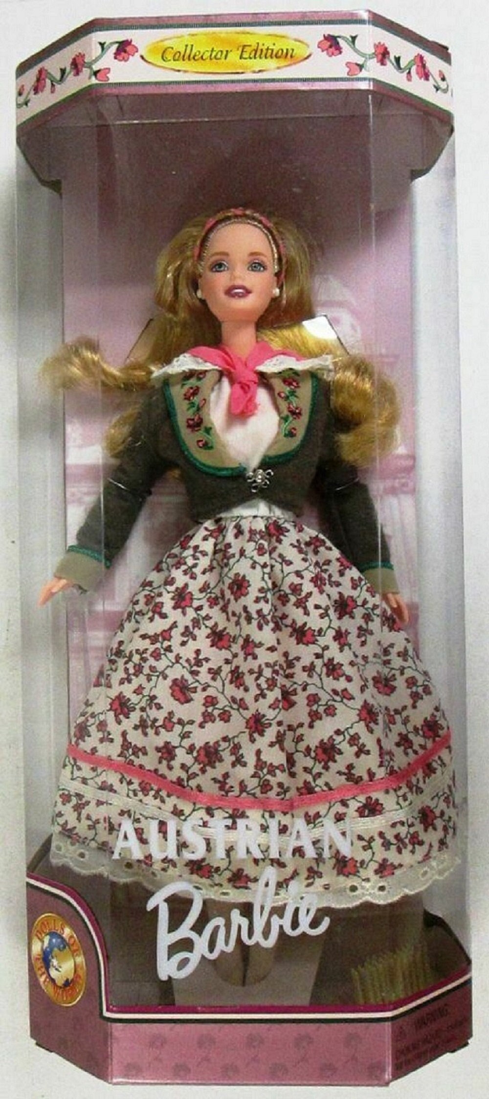 1998 Austrian Barbie Collector Edition Dolls of the World - Etsy