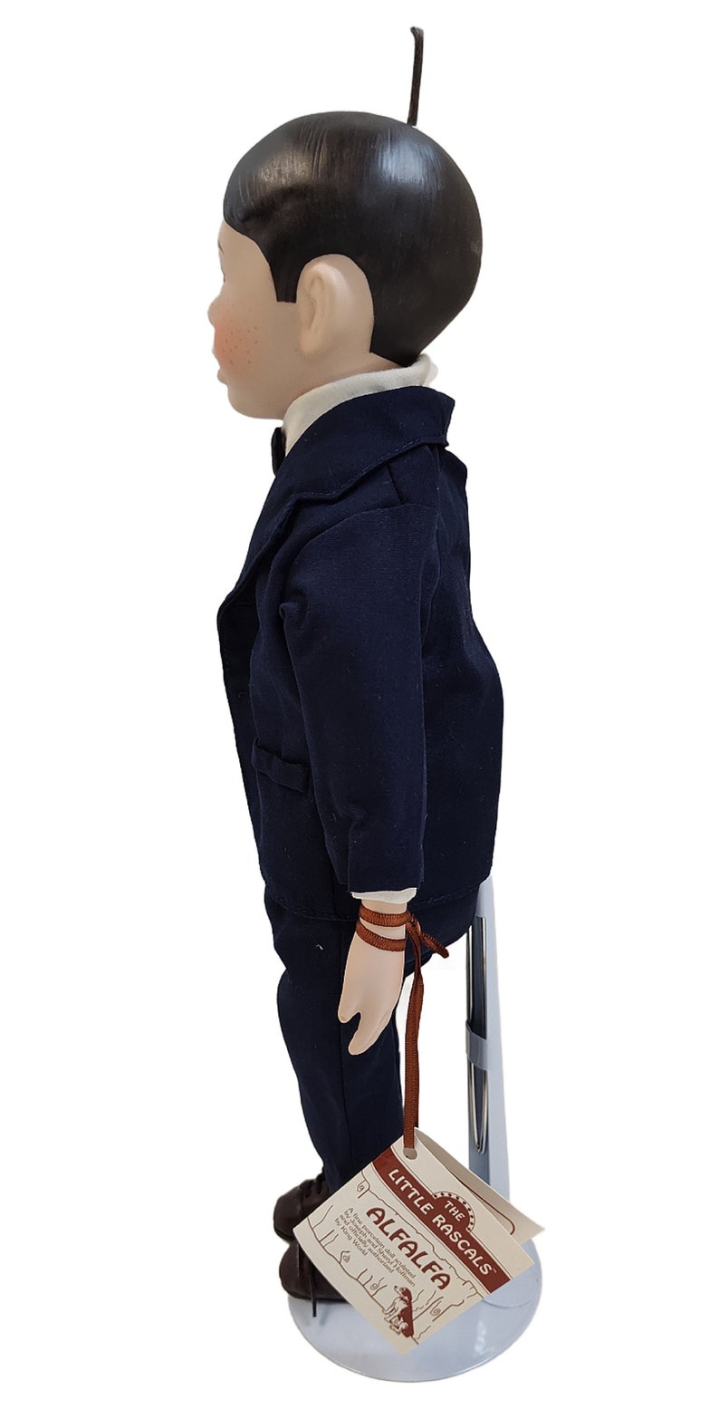 The Little Rascals Alfalfa Porcelain Doll the Hamilton Collection COA ...