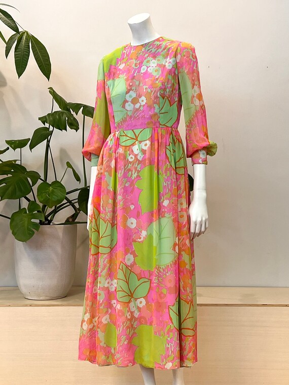 posh vintage maxi dress - Gem