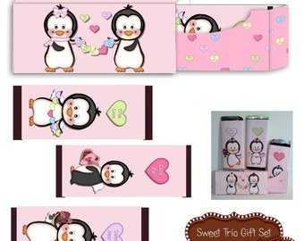 Penguin Valentine Box - Etsy