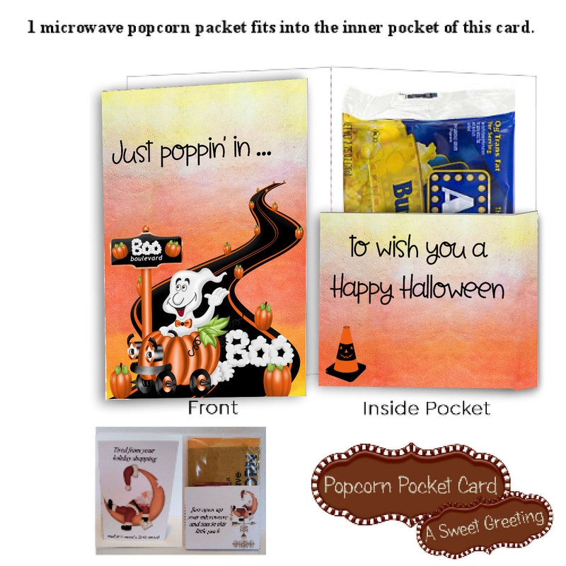 Halloween Popcorn Wrapper - Etsy