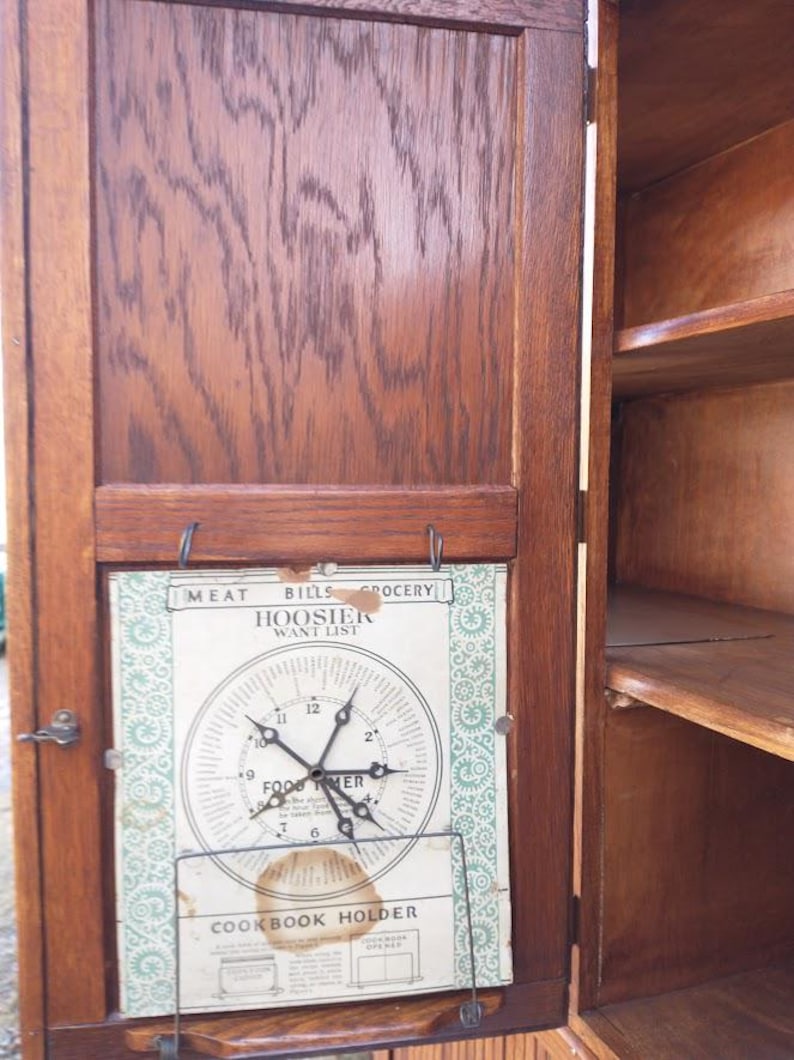 On Sale! 1924 Hoosier Highboy 48 Inches Wide With Flour Sifter,sugar ...