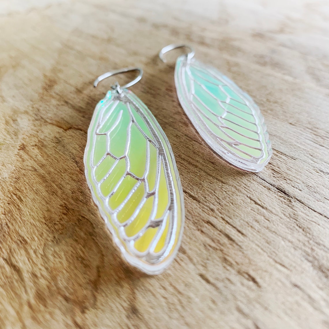 CICADA WINGS - IRIDESCENT - Laser Cut Cicada Wings - Iridescent Acrylic ...