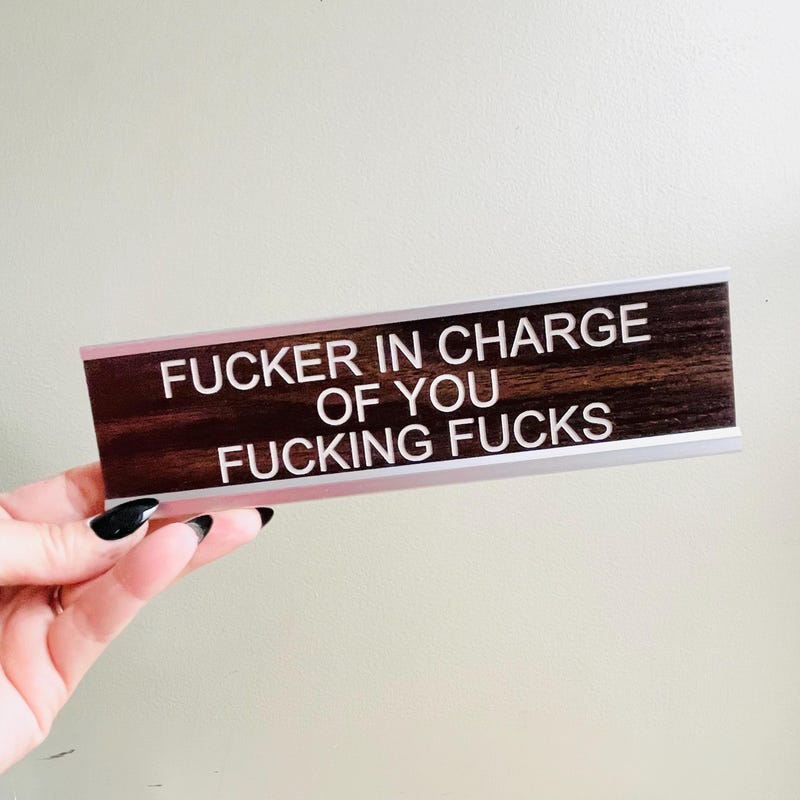 Funny Boss Desk - Etsy