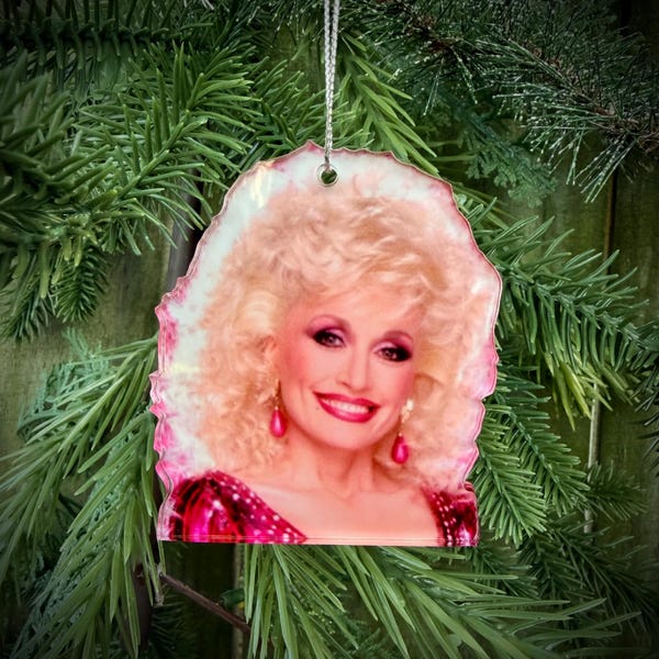 Dolly Parton Christmas Ornament - Etsy