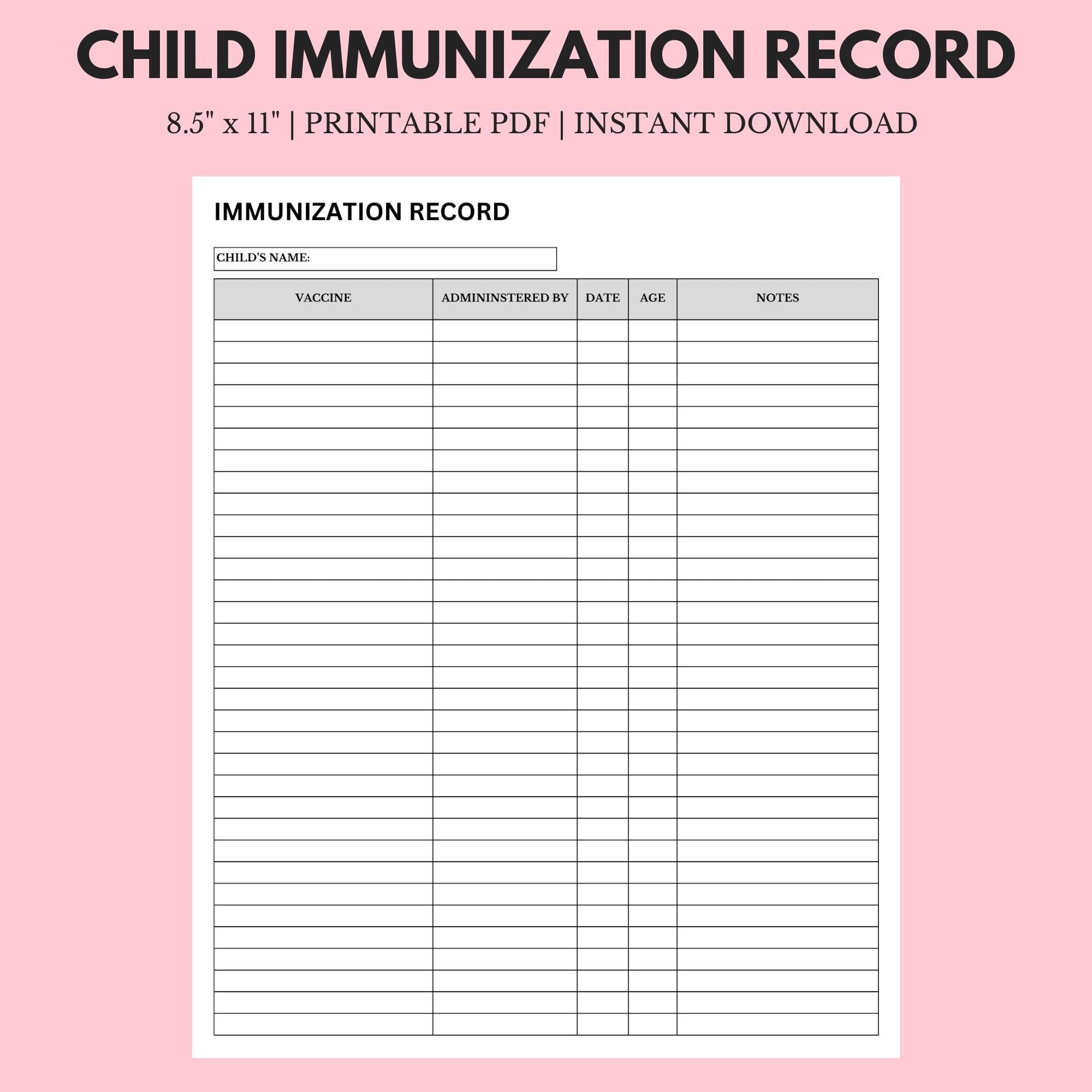Sample Vaccination Record COVID 19 Vaccine Now Required For 36% Of