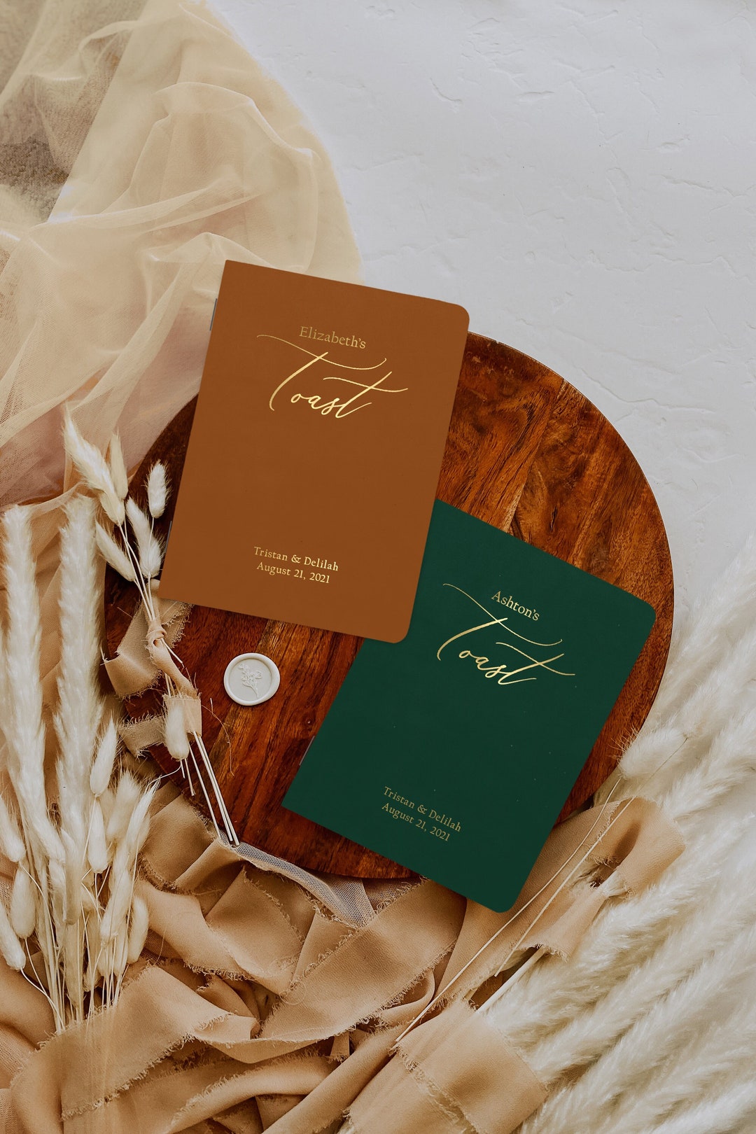 Wedding Toast Books for Your Maid of Honor and Best Man, Speech, Pocket ...