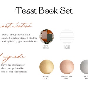 Wedding Toast Books for Your Maid of Honor and Best Man, Speech, Pocket ...