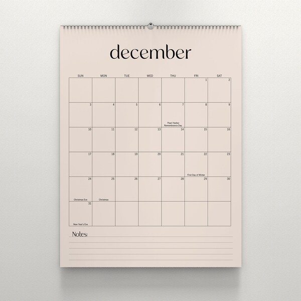 11x14 Calendar - Etsy