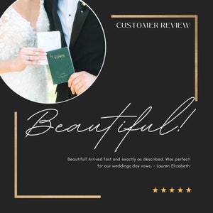 Wedding Vow Books, Custom Wedding Vow Book, Personalized Gift for Bride ...