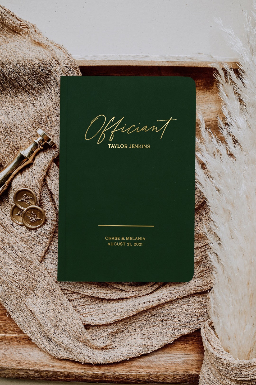 Officiant Gift, Wedding Officiant Book, Wedding Officiant Gift ...