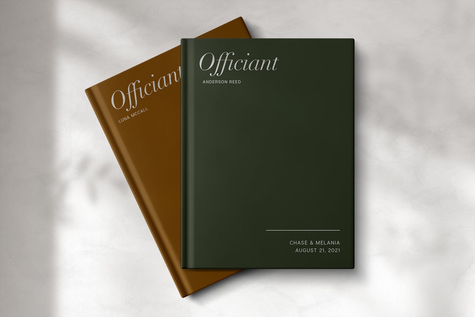 Officiant Gift Hard Cover Wedding Officiant Book Wedding - Etsy