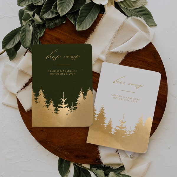 Wedding Vow Book - Etsy