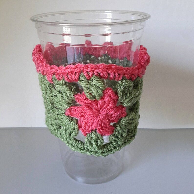 Crochet Cup Holder Pattern Crochet Coffee Cup Cozy Pattern | Etsy